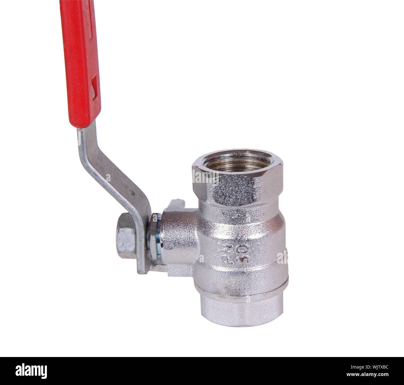 Water valve isolated on white background Stock Photo - Alamy