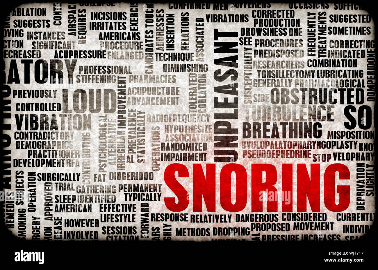Sleep Apnea Disorder Snore Breathing High Resolution Stock Photography ...