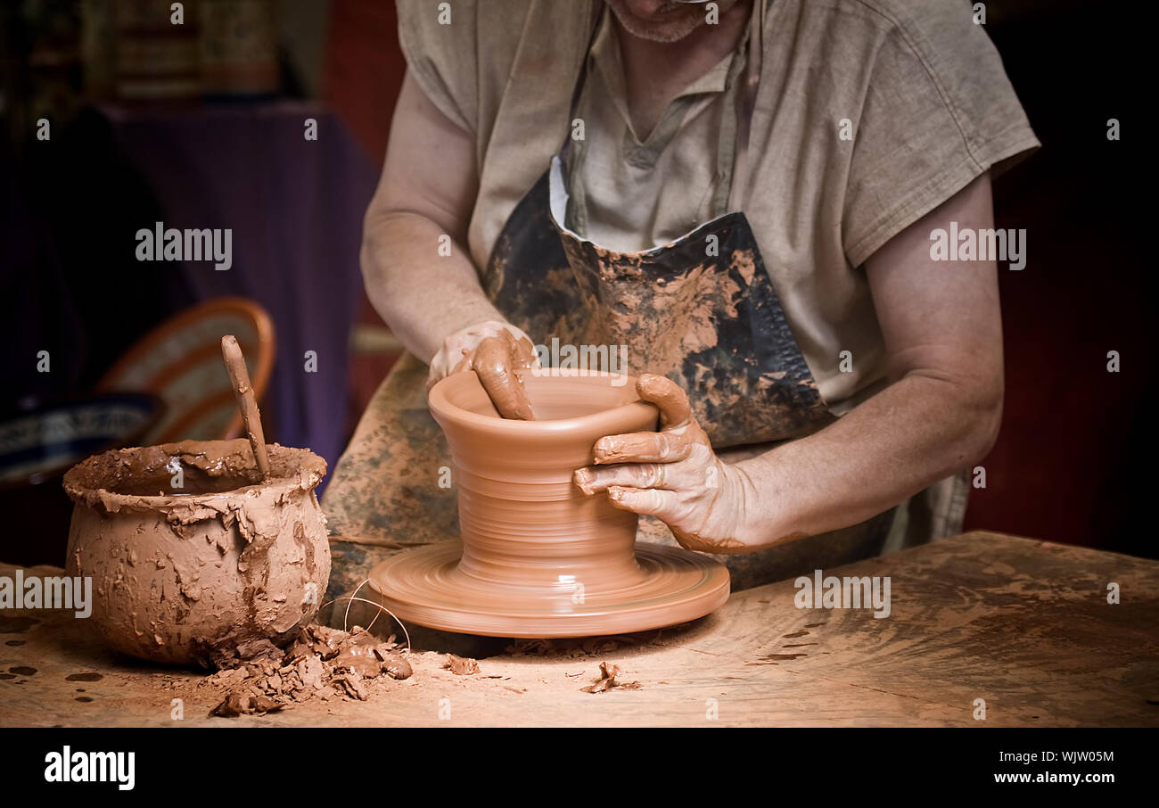 Making wheel hi-res stock photography and images - Alamy