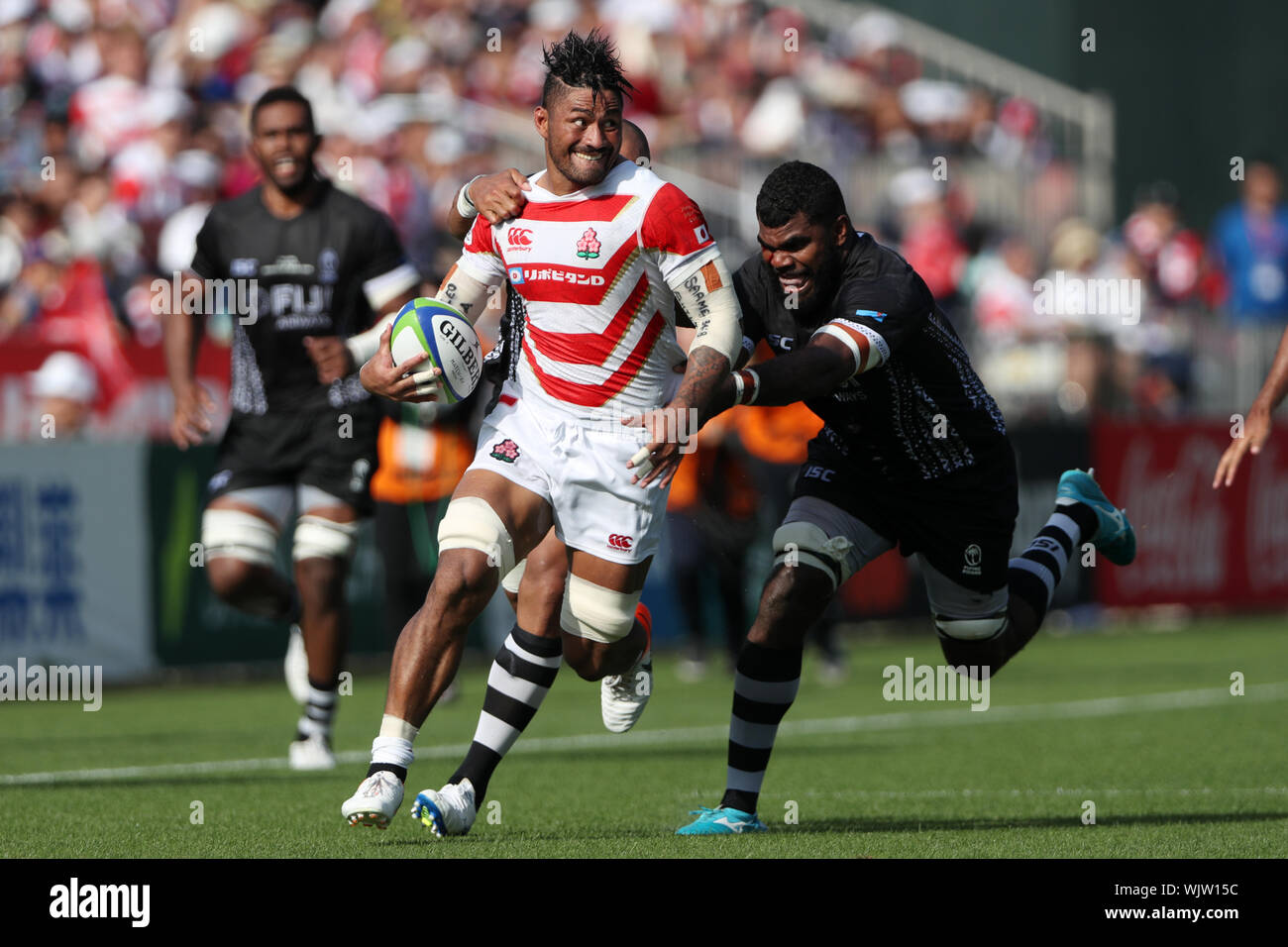 Iwate, Japan. 27th July, 2019. Amanaki Lelei Mafi (JPN) Rugby : Pacific ...