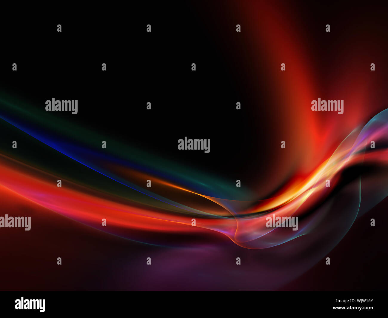 Fractal Wave series. Visually pleasing composition of fractal sine ...