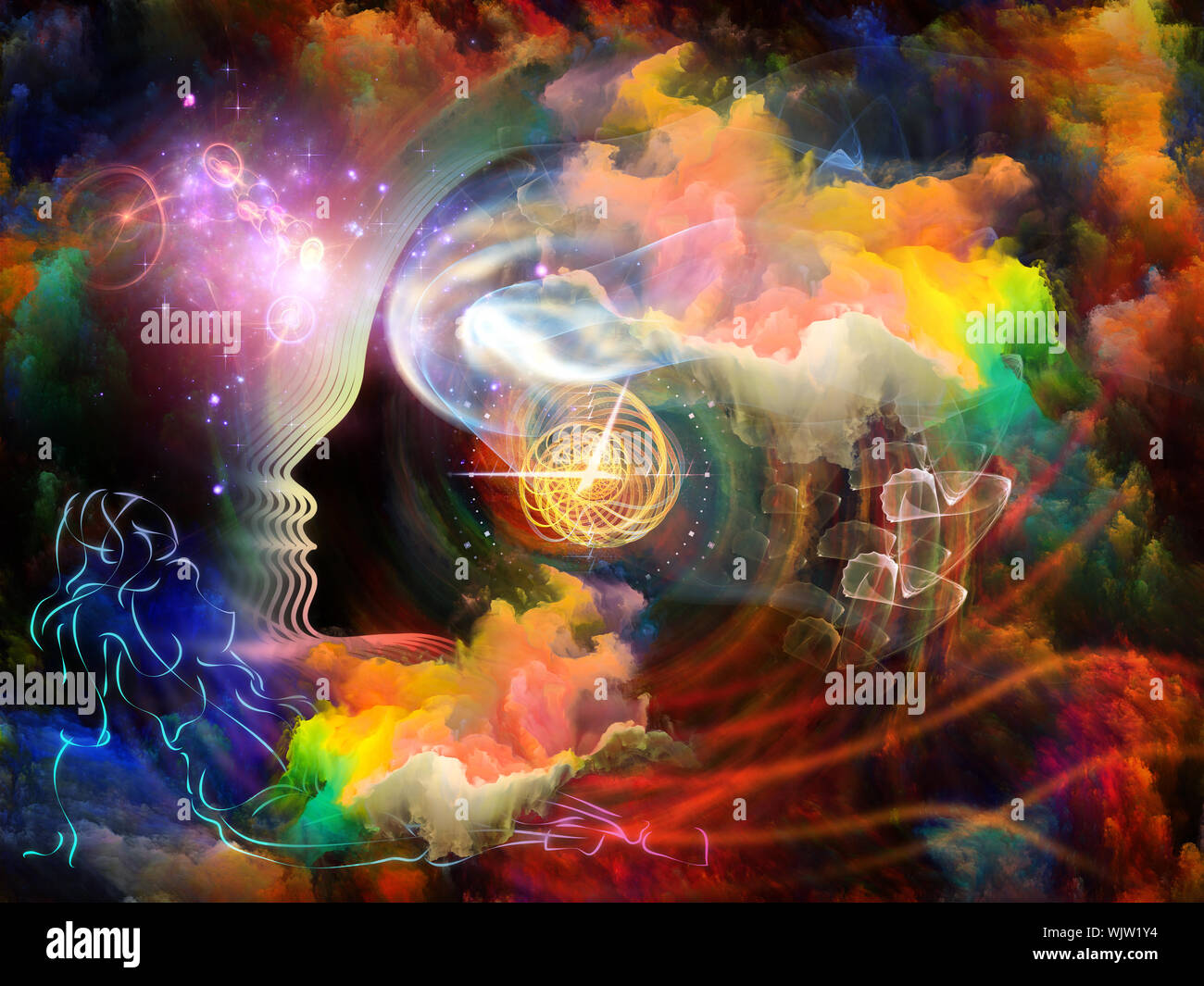 Geometry of the Soul series two. Interplay of human profile and ...