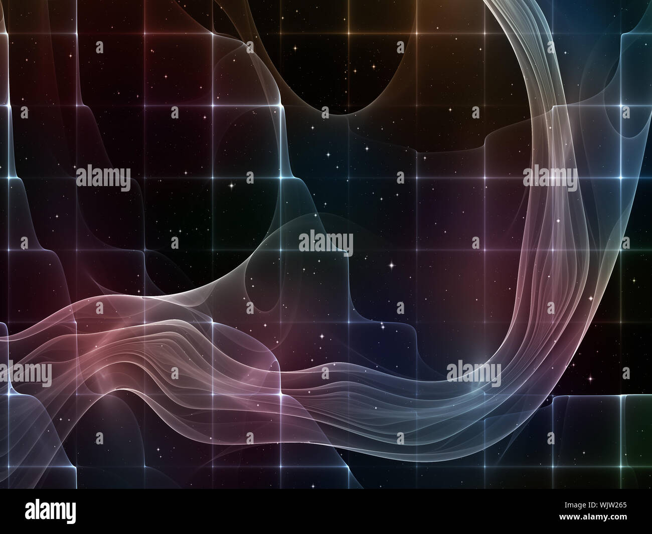 Geometry of Space series. Interplay of conceptual grids, curves and ...
