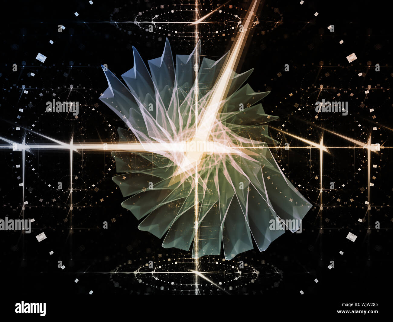 Time Symmetry series. Interplay of clock and fractal elements on the ...