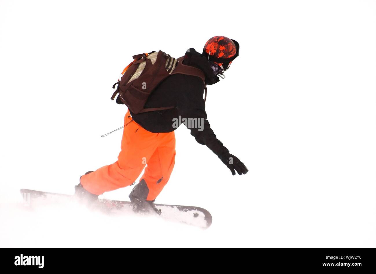 Snowboard hill Cut Out Stock Images & Pictures - Alamy