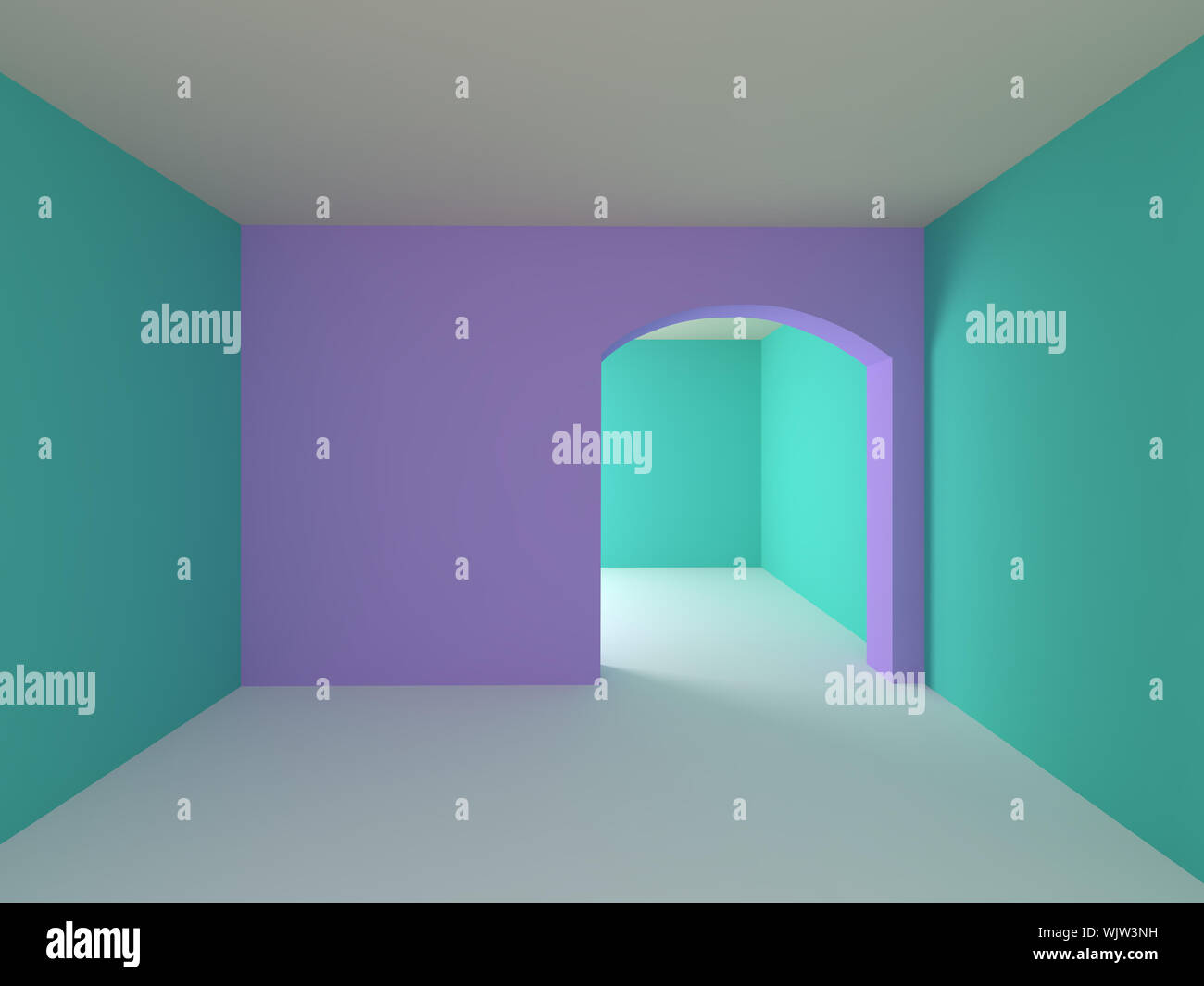 Empty room for children Stock Photo - Alamy