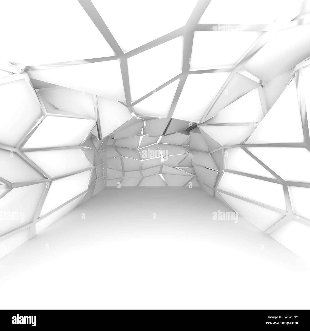 Diagonal Lines In A Room