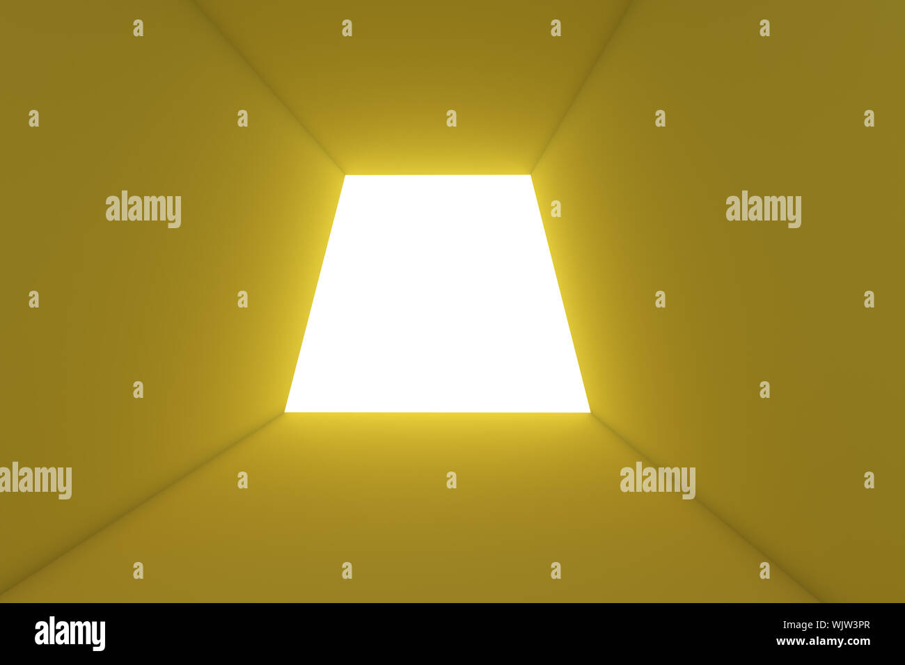 empty room of light Stock Photo - Alamy