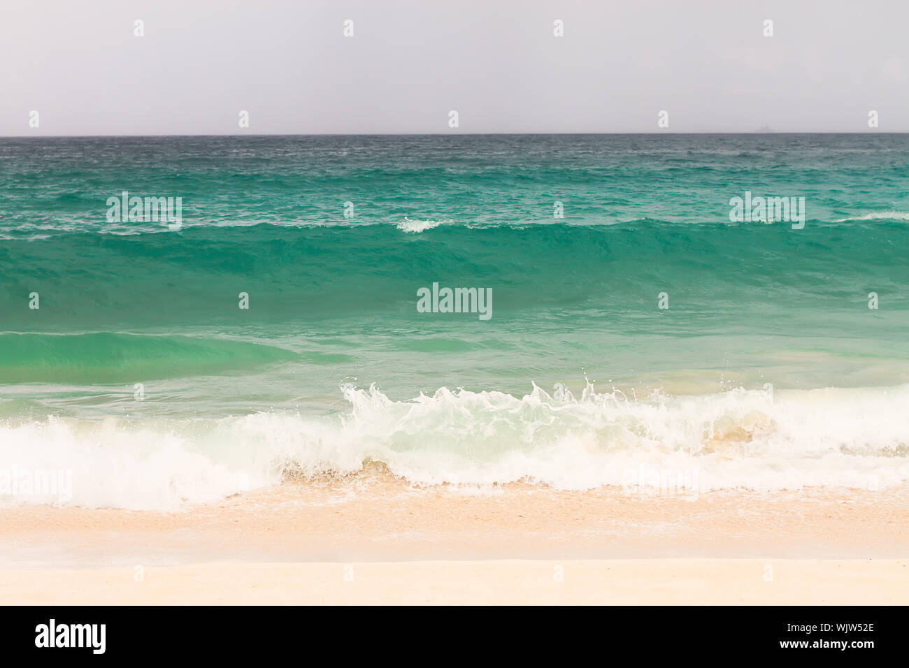 Big waves in rough seas Stock Photo - Alamy
