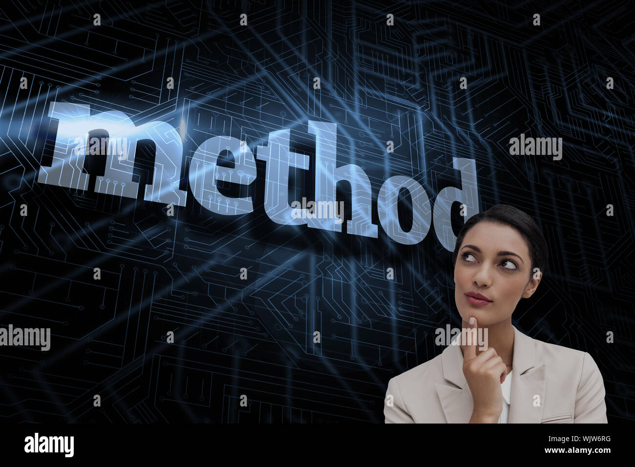 Female form circuit board hi-res stock photography and images - Alamy