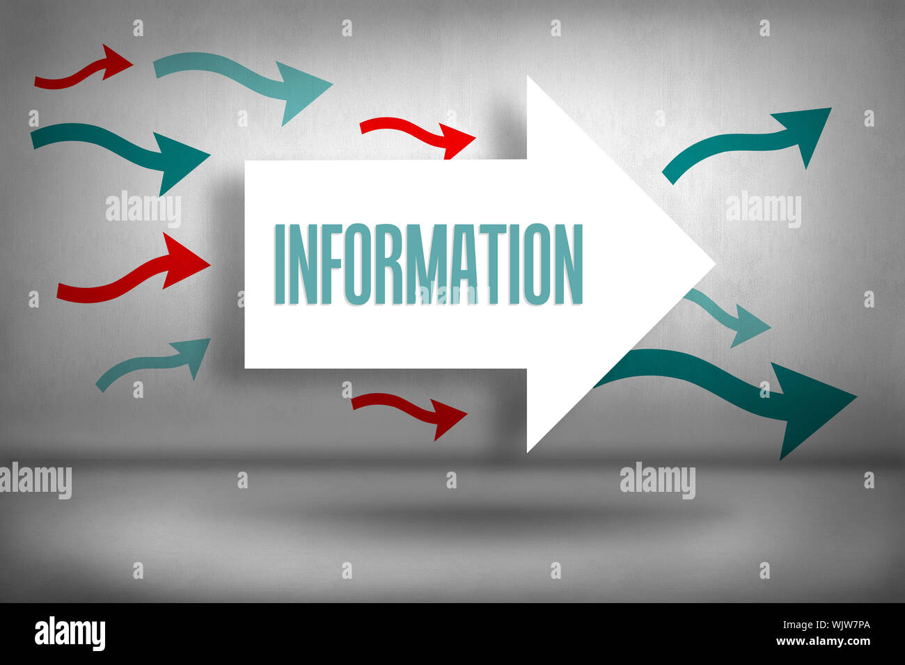 Info information arrow arrows pointing direction hi-res stock ...