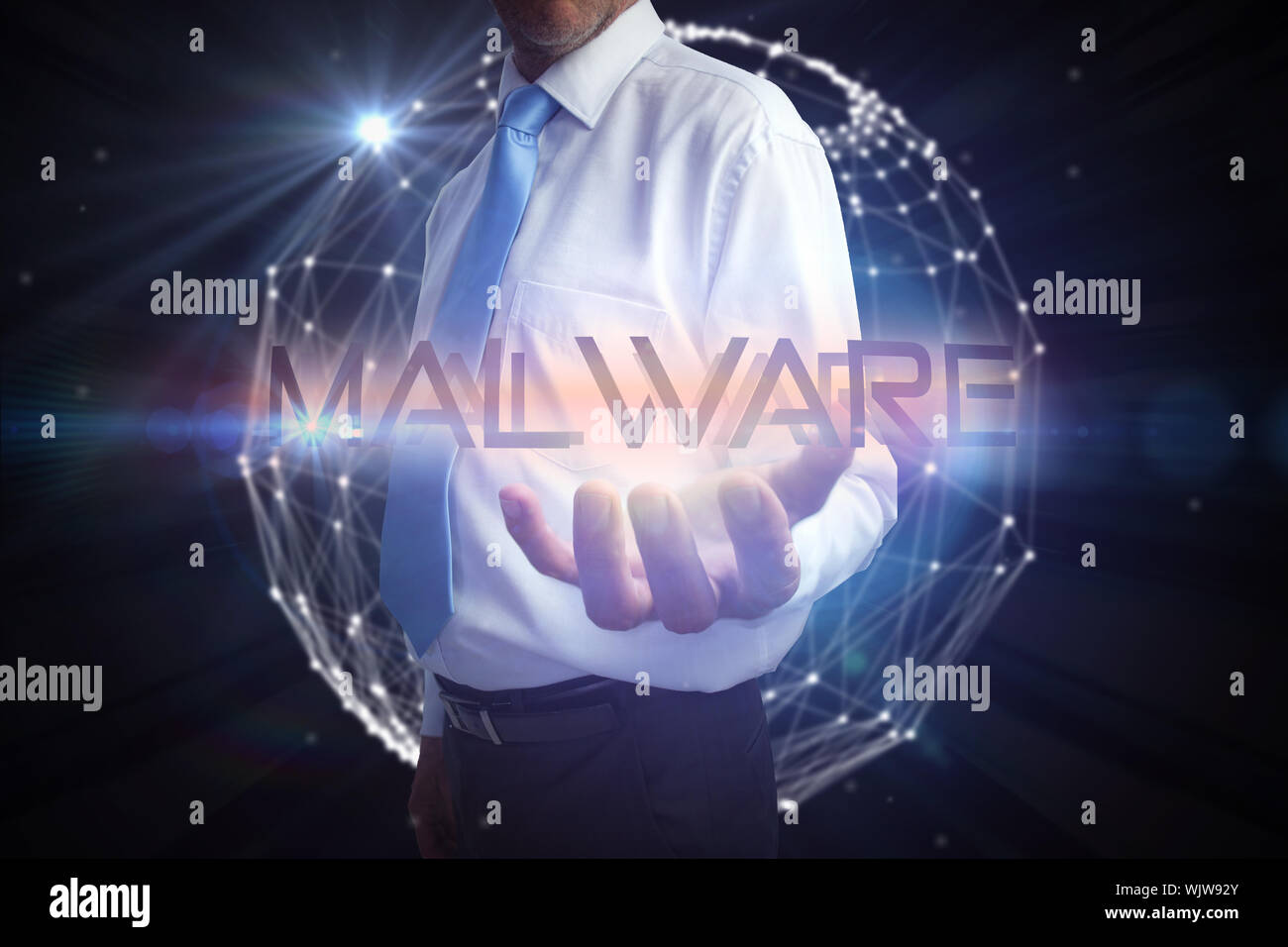 Virus background against glowing hi-res stock photography and images ...