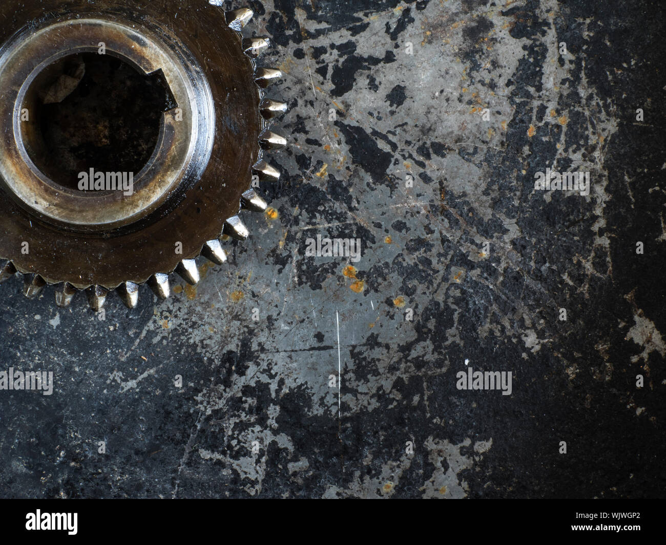 Metallic gear hi-res stock photography and images - Alamy