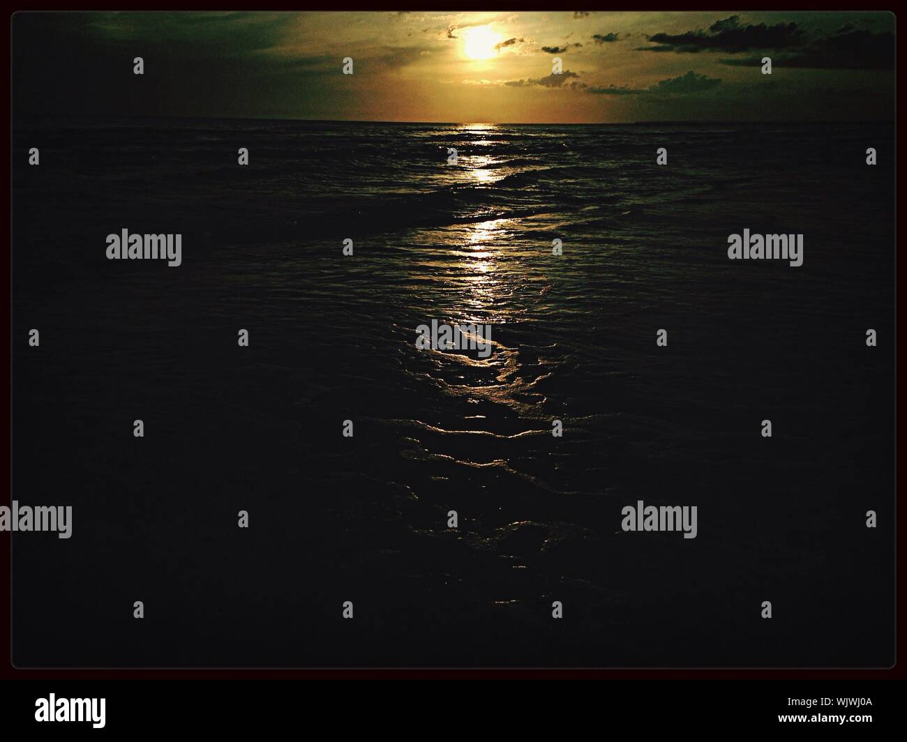 Romantic sunset hi-res stock photography and images - Alamy