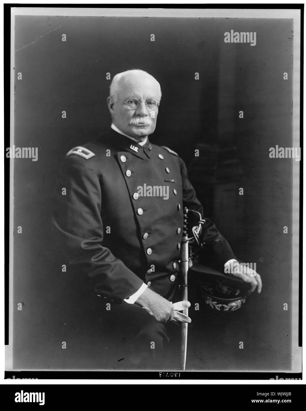 Hugh Lenox Scott, three-quarter length portrait, seated in chair ...