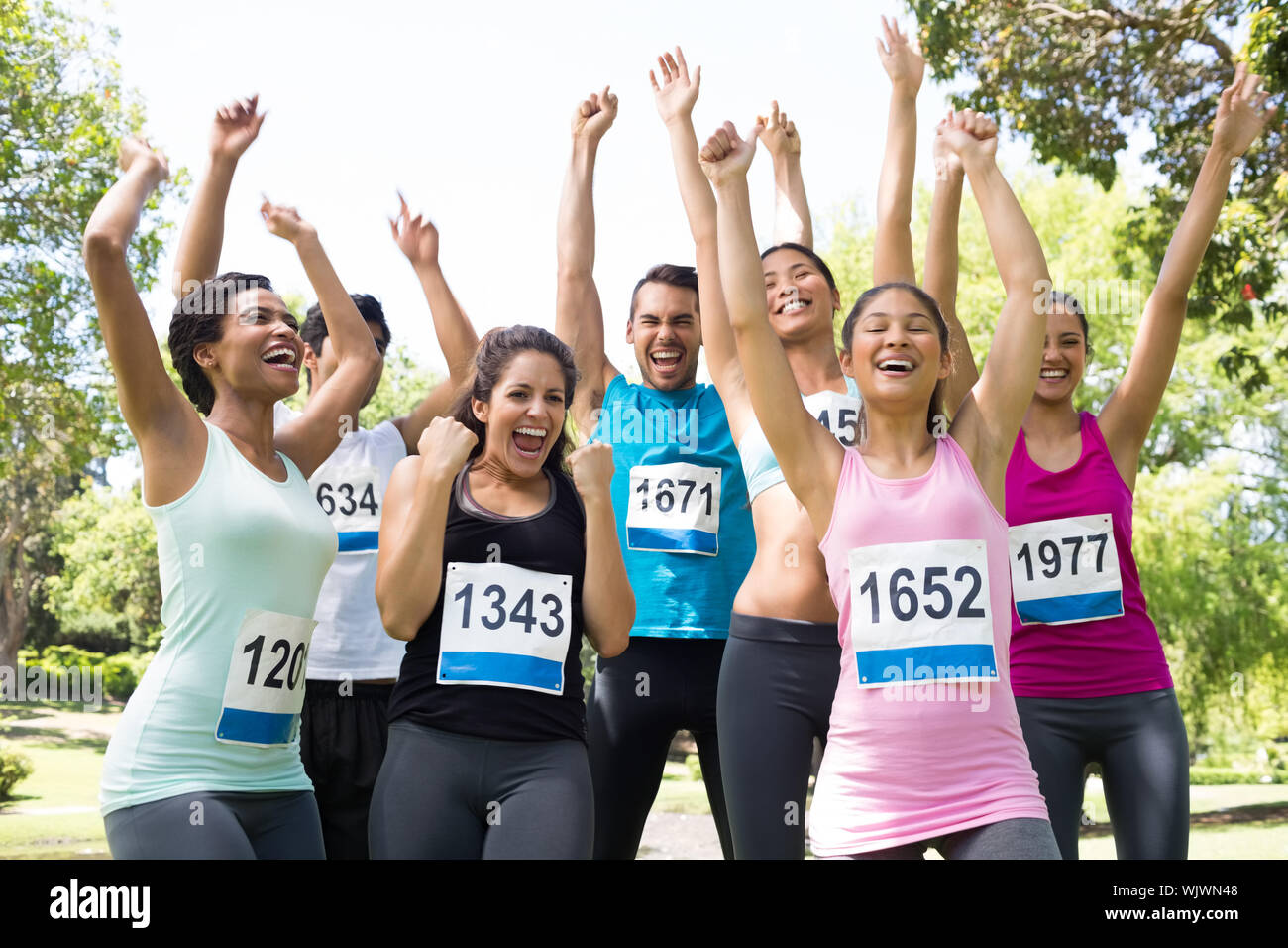 Winning A Race High Resolution Stock Photography and Images - Alamy