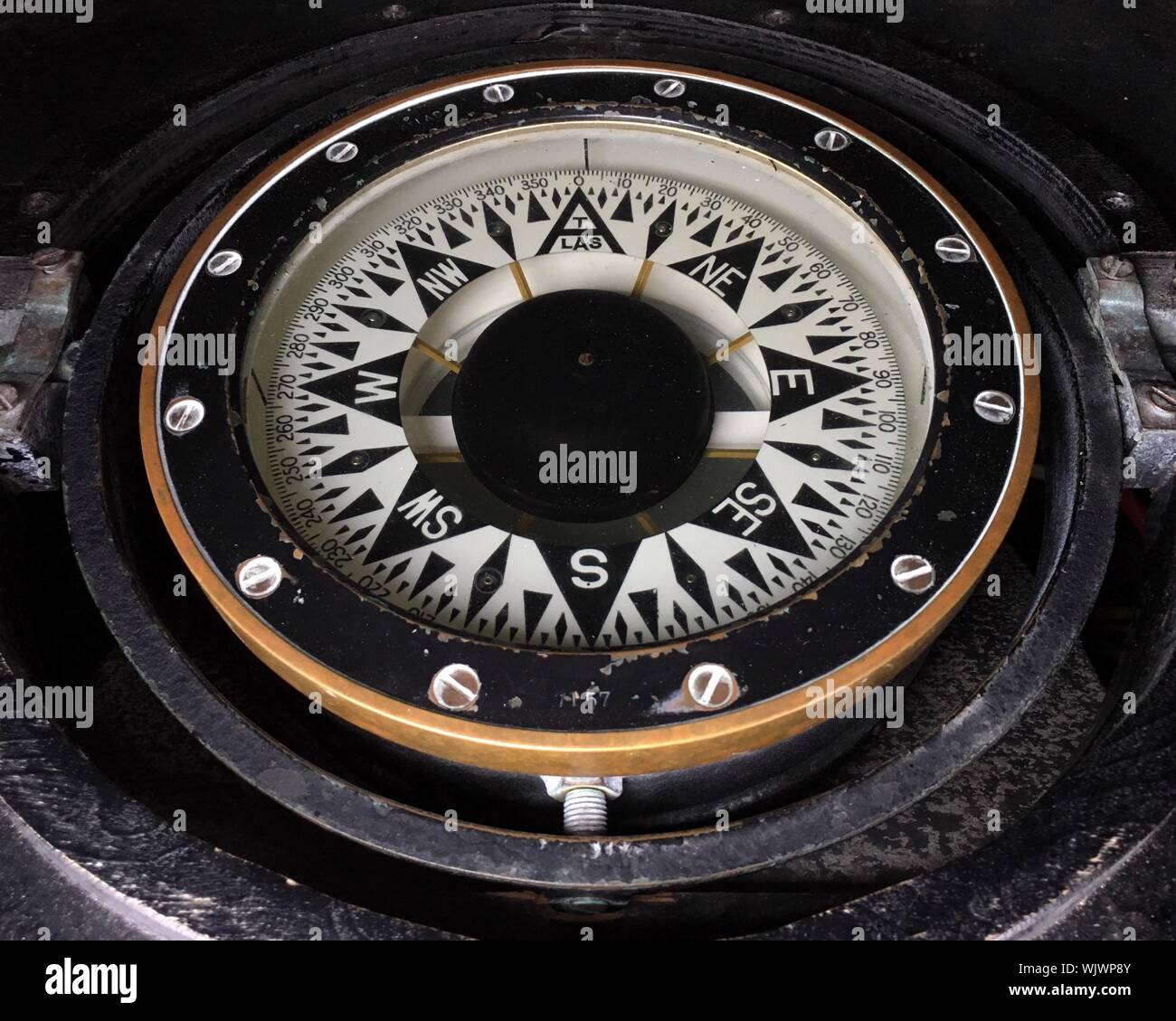 Ship Compass High Resolution Stock Photography and Images - Alamy