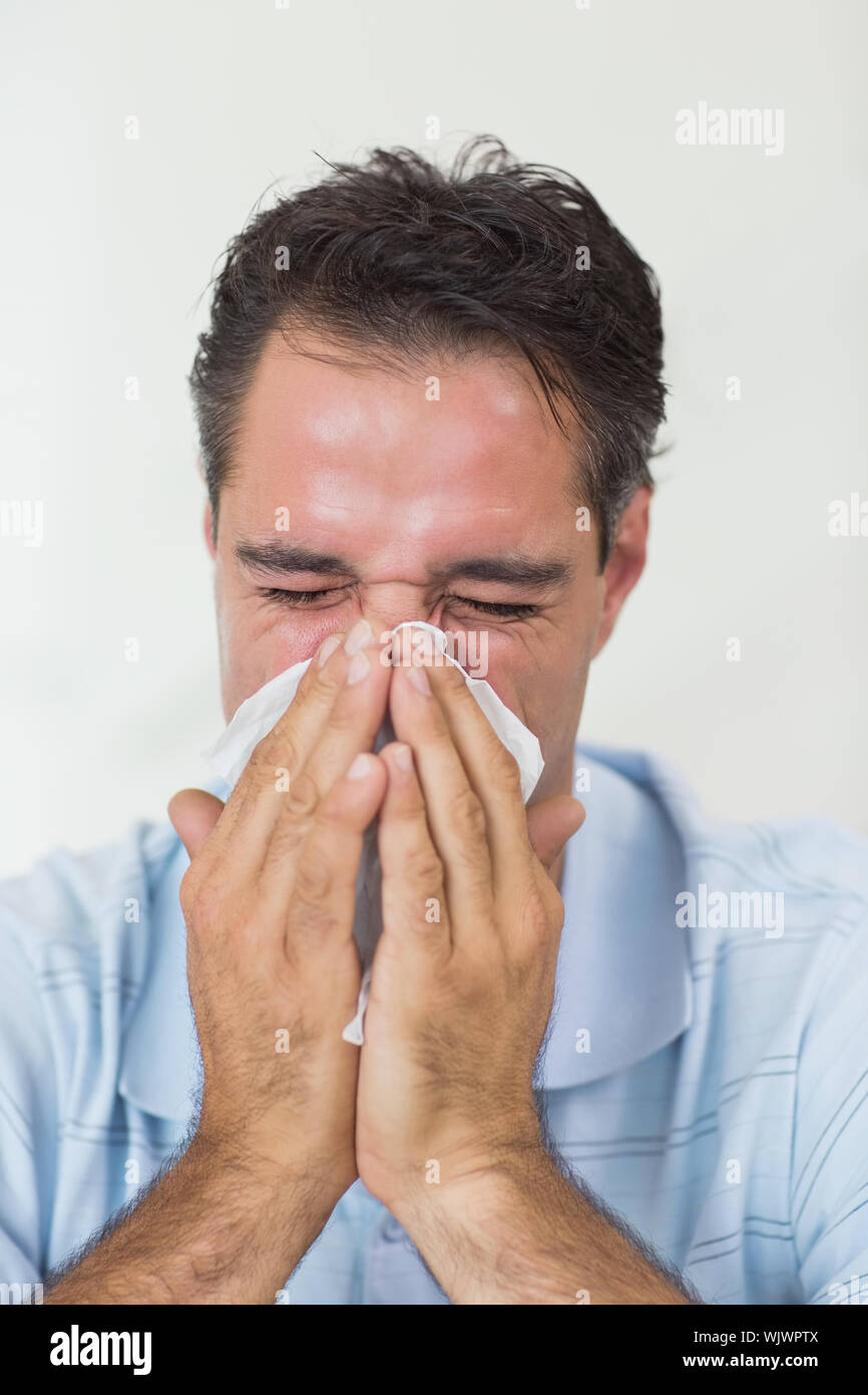 Suffering from cold hi-res stock photography and images - Alamy