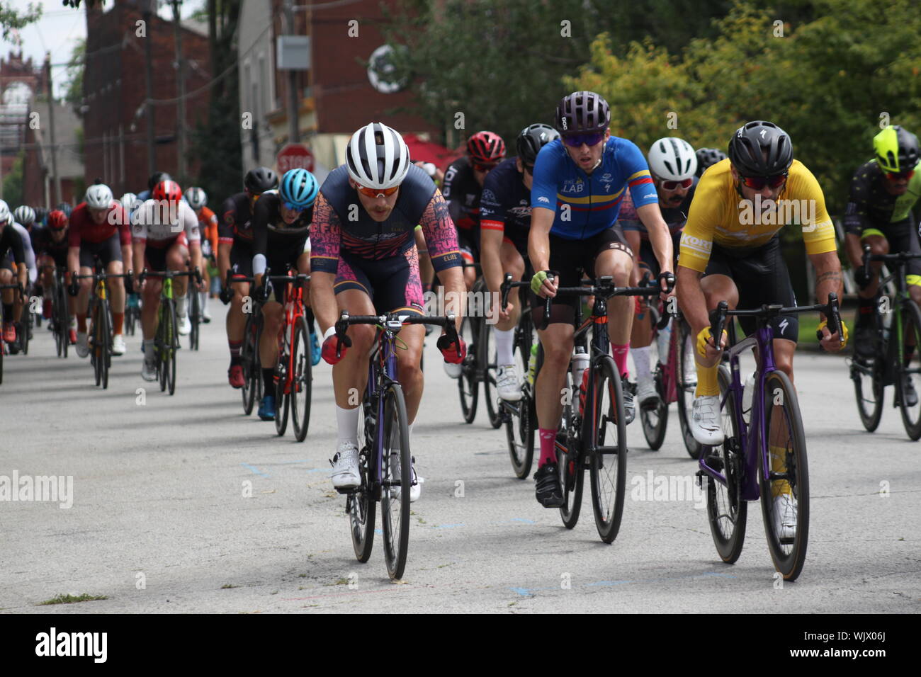 Through the Straight Stock Photo - Alamy