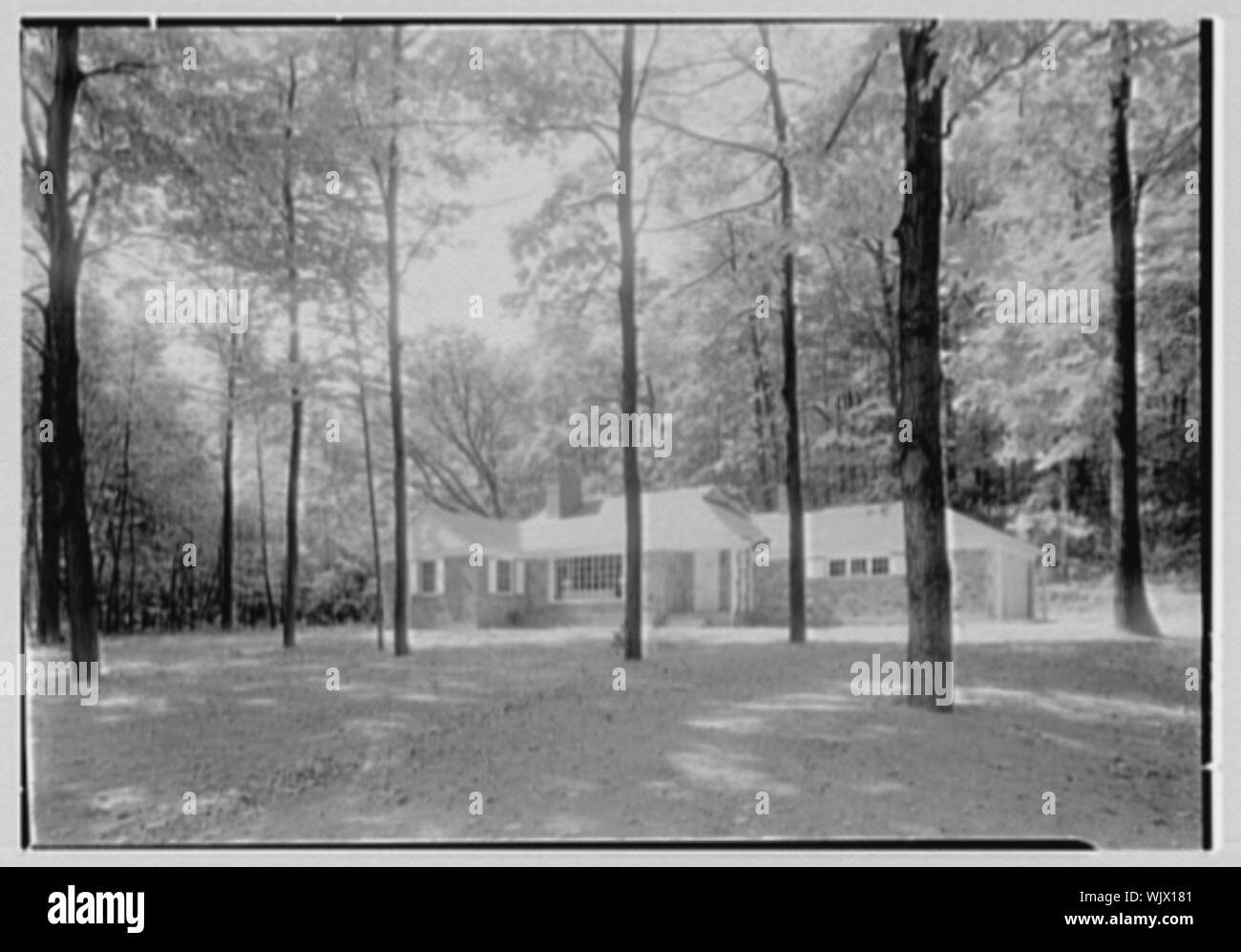 Hunter, residence in Smoke Rise, New Jersey Stock Photo - Alamy