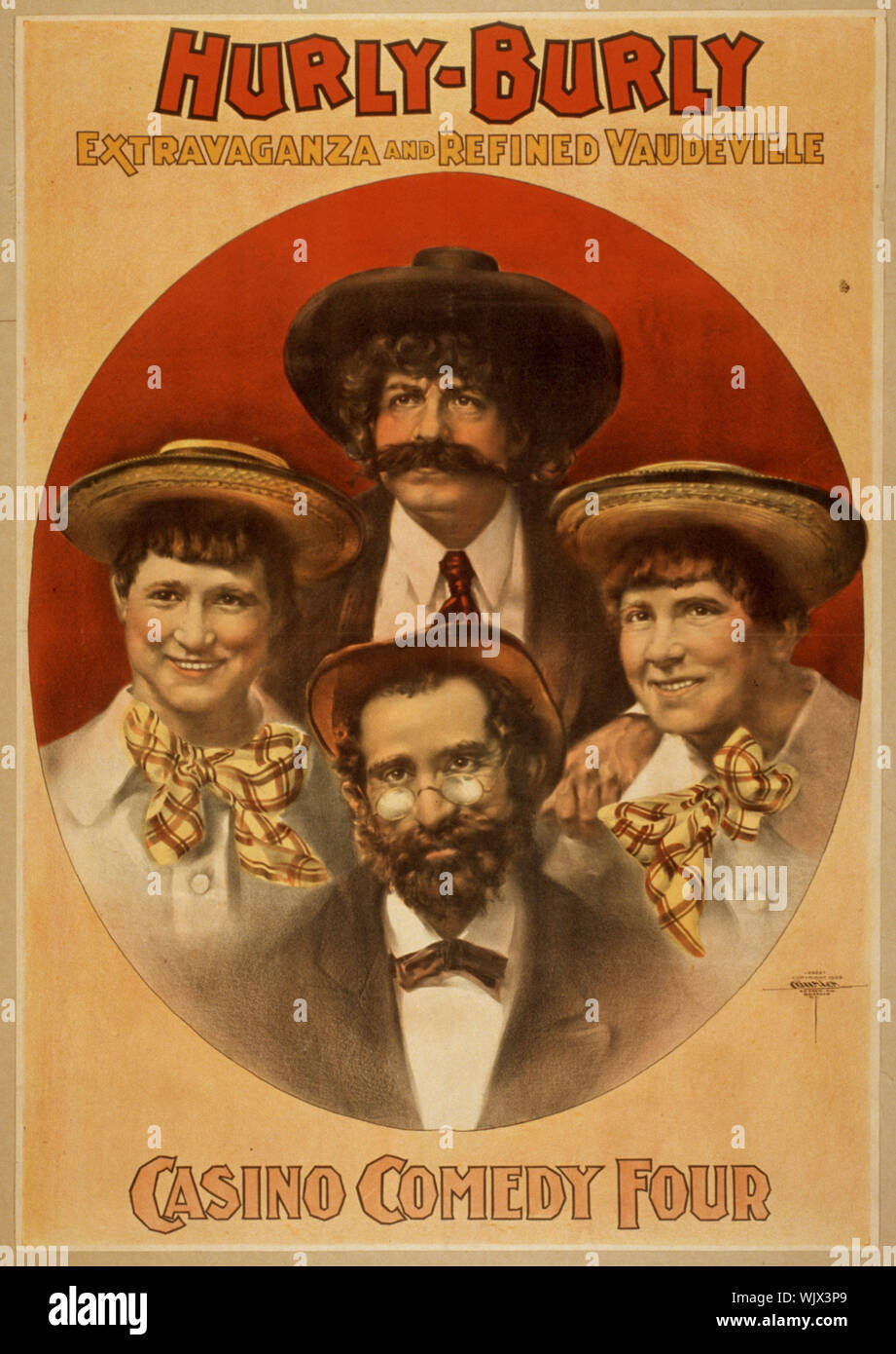Hurly-Burly Extravaganza and Refined Vaudeville Abstract: 1 print ...
