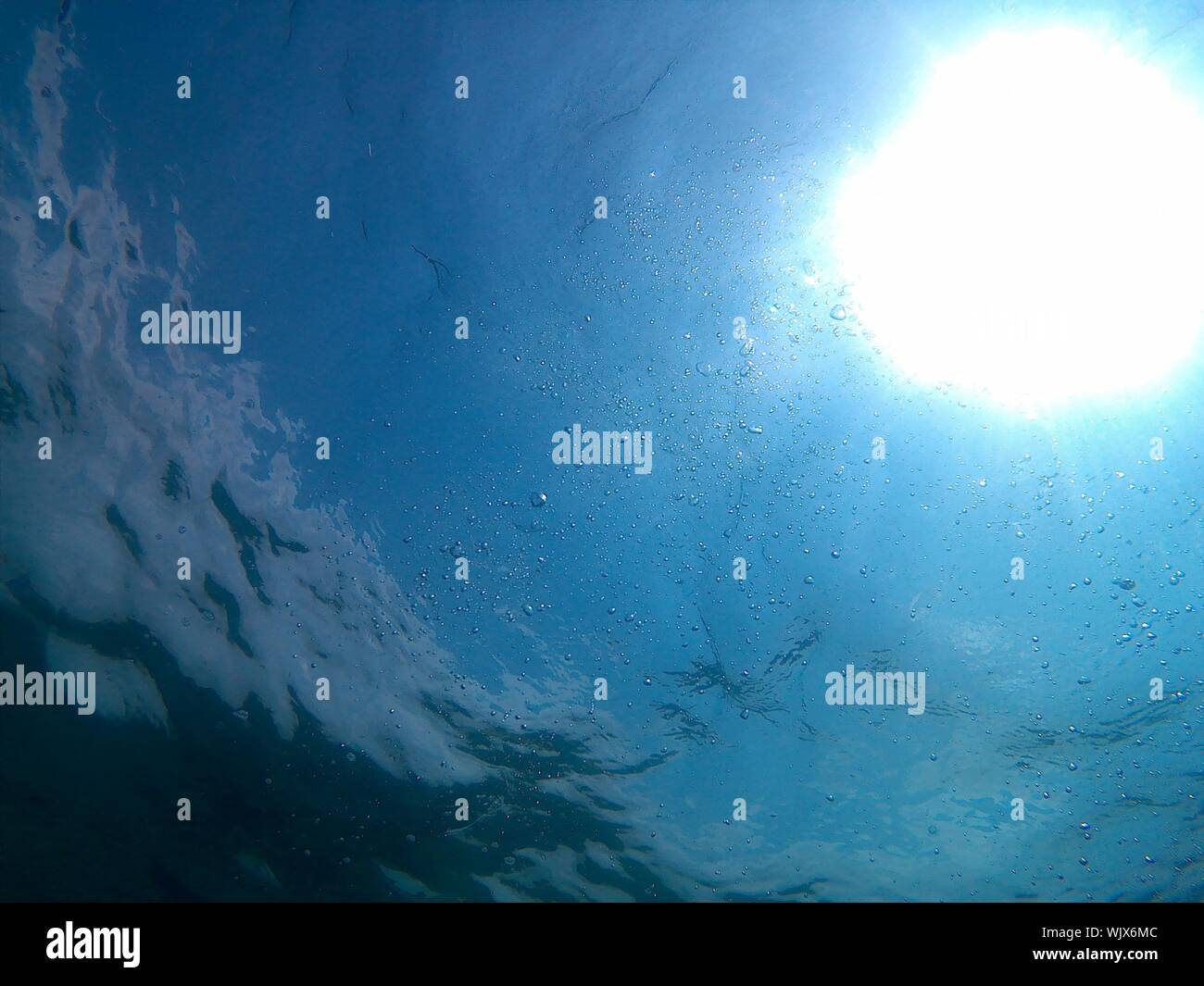 Sunlight seen from underwater hi-res stock photography and images - Alamy