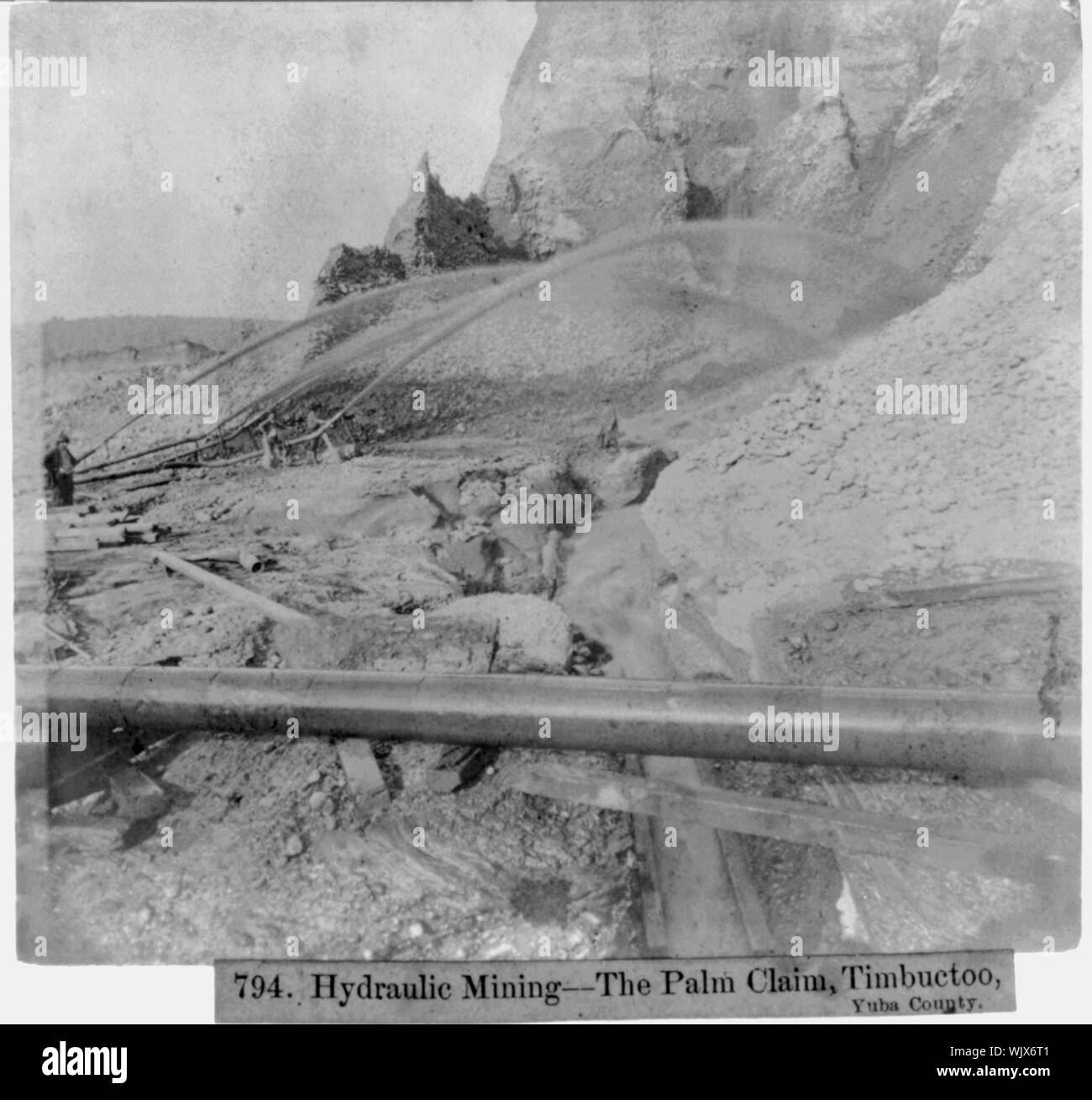 Hydraulic mining erosion hi-res stock photography and images - Alamy