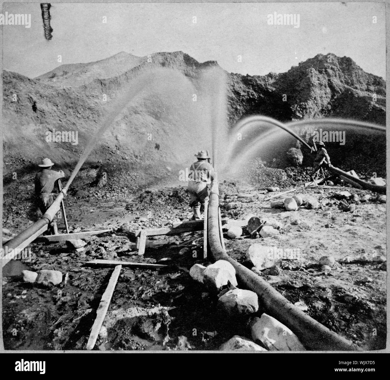 Hydraulic mining nevada hi-res stock photography and images - Alamy