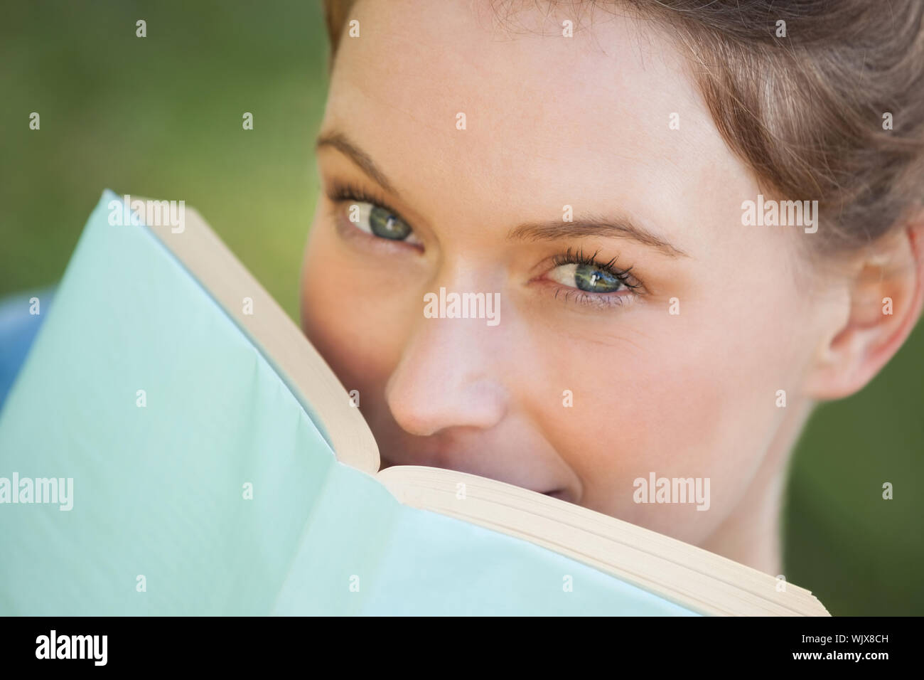 Extreme close up pretty female hi-res stock photography and images - Alamy