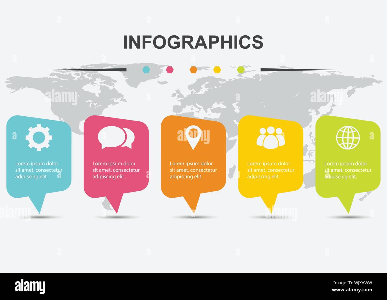 Bubble Infographic Template