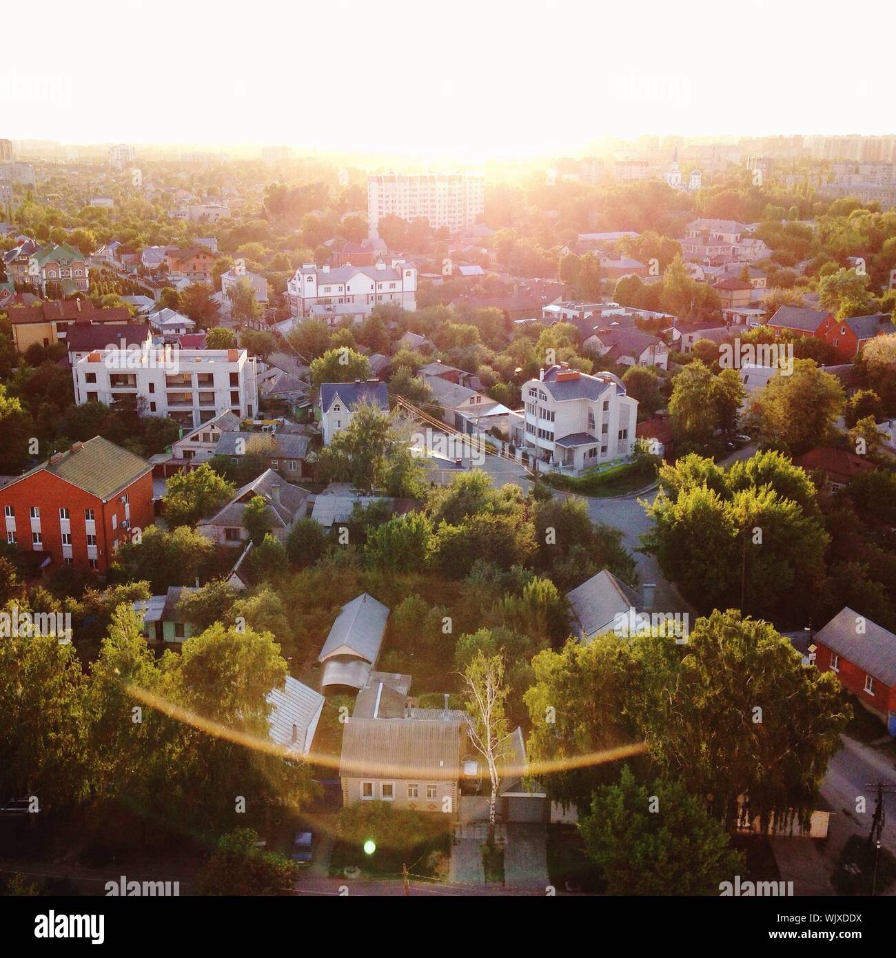 Suburban view of hi-res stock photography and images - Alamy