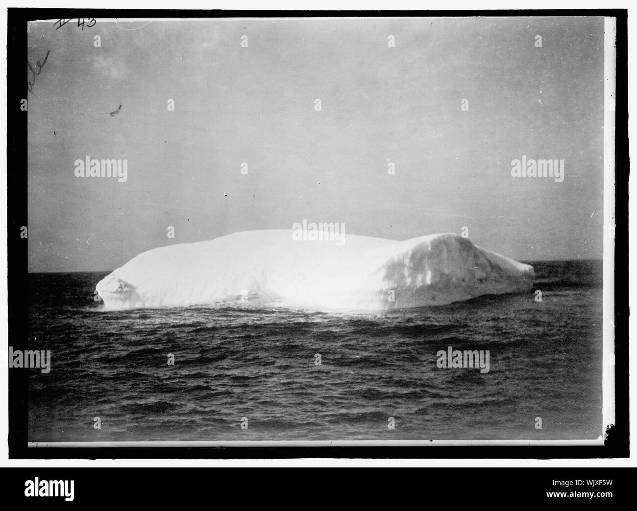 Iceberg at sea Cut Out Stock Images & Pictures - Alamy