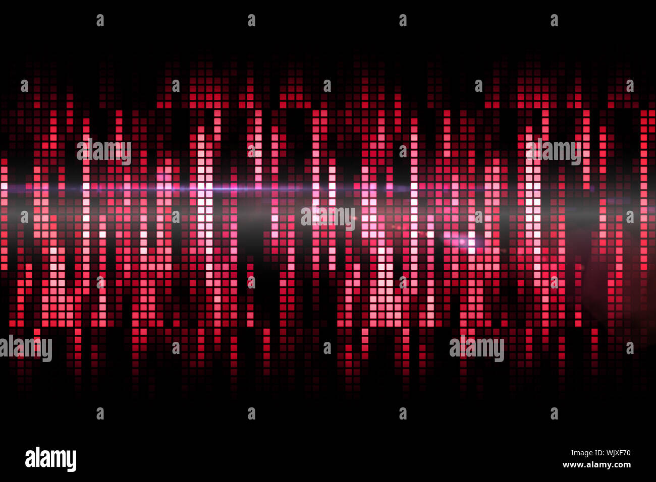 Cool pixel background in red Stock Photo - Alamy