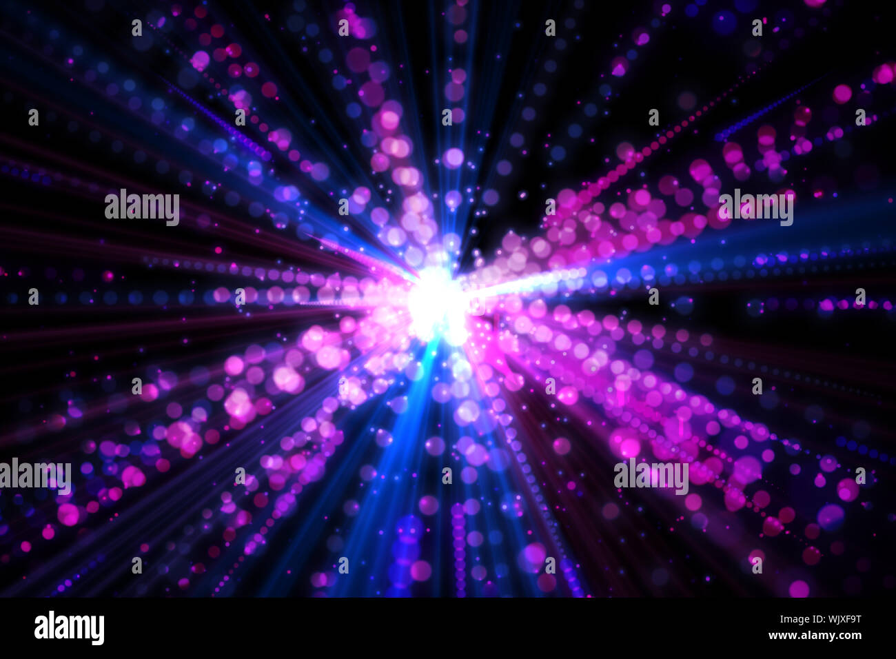 Digitally generated laser background in pink colours Stock Photo - Alamy