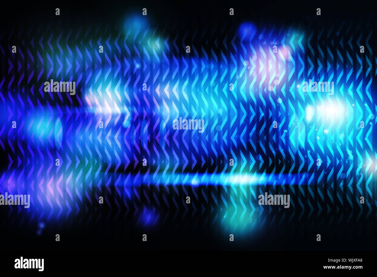 Cool disco design in blue Stock Photo - Alamy
