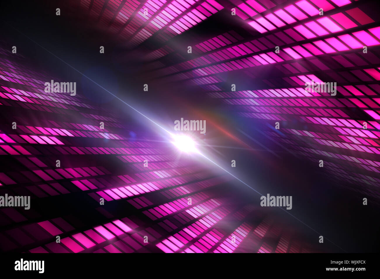 Cool disco design in pink Stock Photo - Alamy