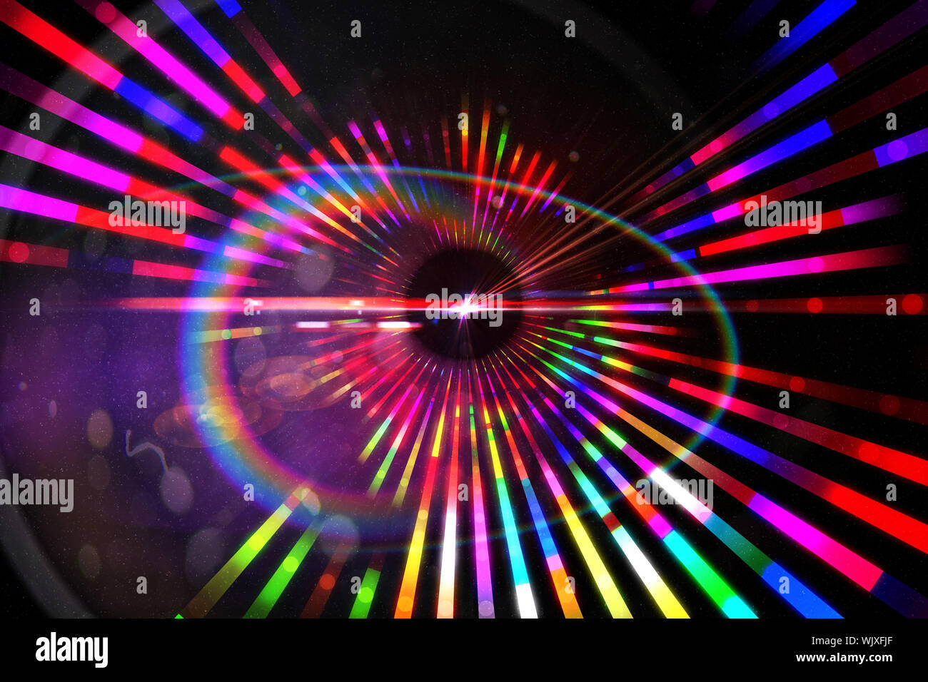 Digitally generated laser background in cool colours Stock Photo - Alamy