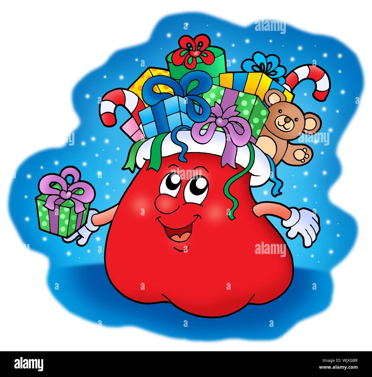 Santas toy bag hi-res stock photography and images - Alamy