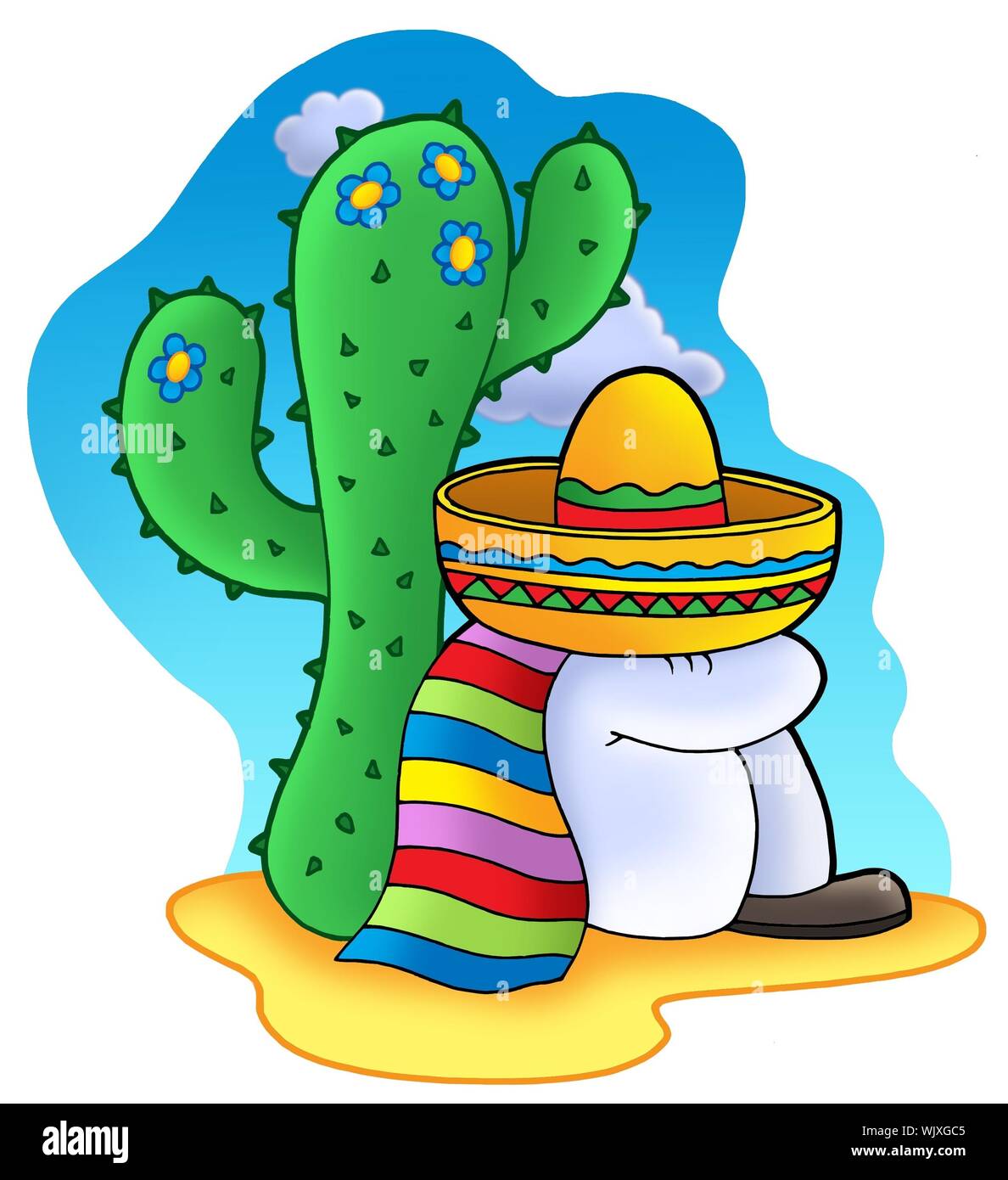 Mexican man outfit Cut Out Stock Images & Pictures - Alamy