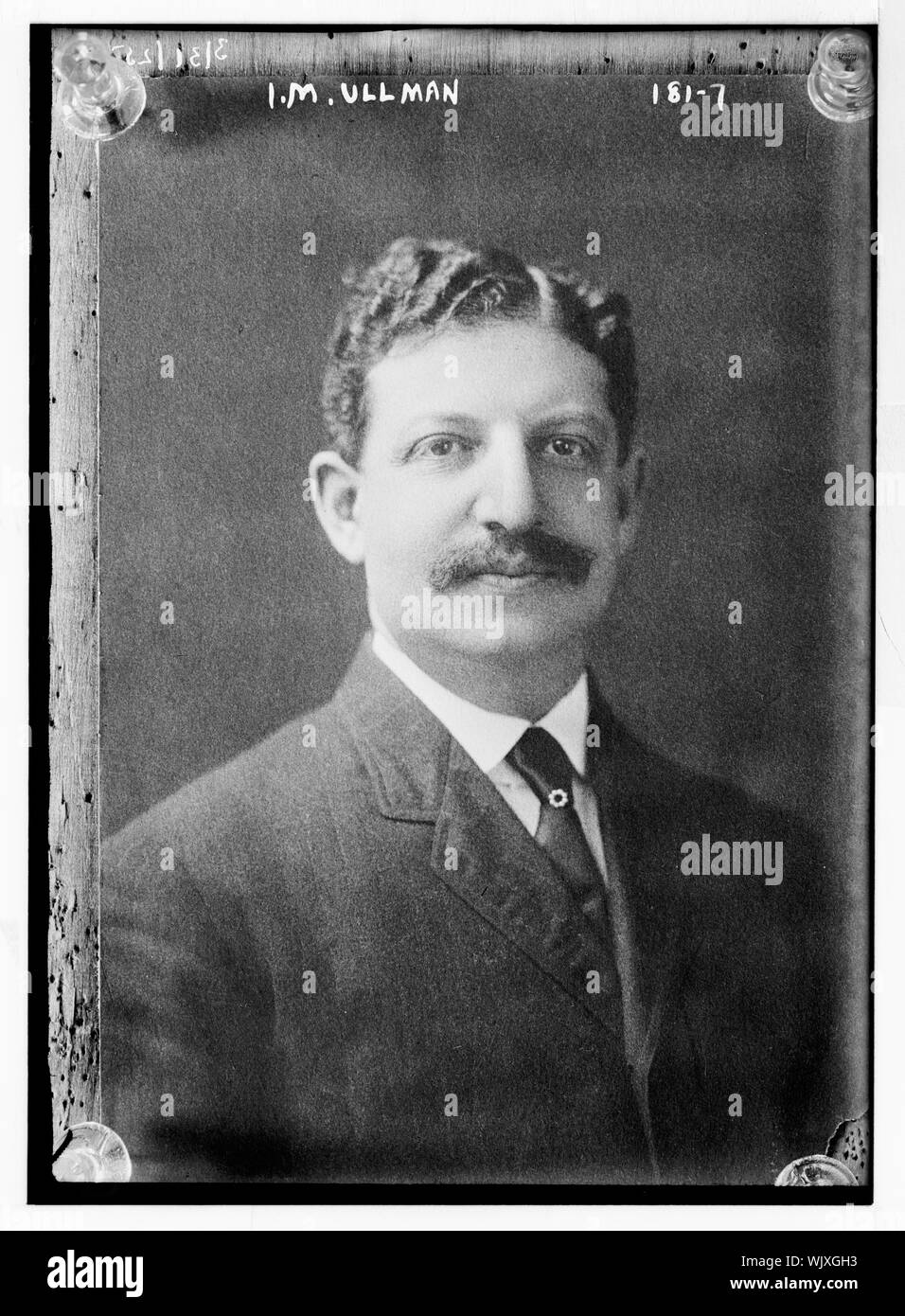 I.M. Ullman, portrait bust Stock Photo - Alamy