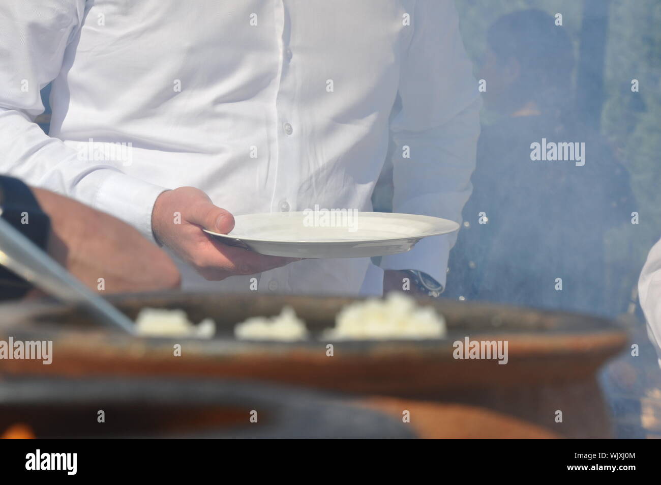 Man empty plate hi-res stock photography and images - Alamy