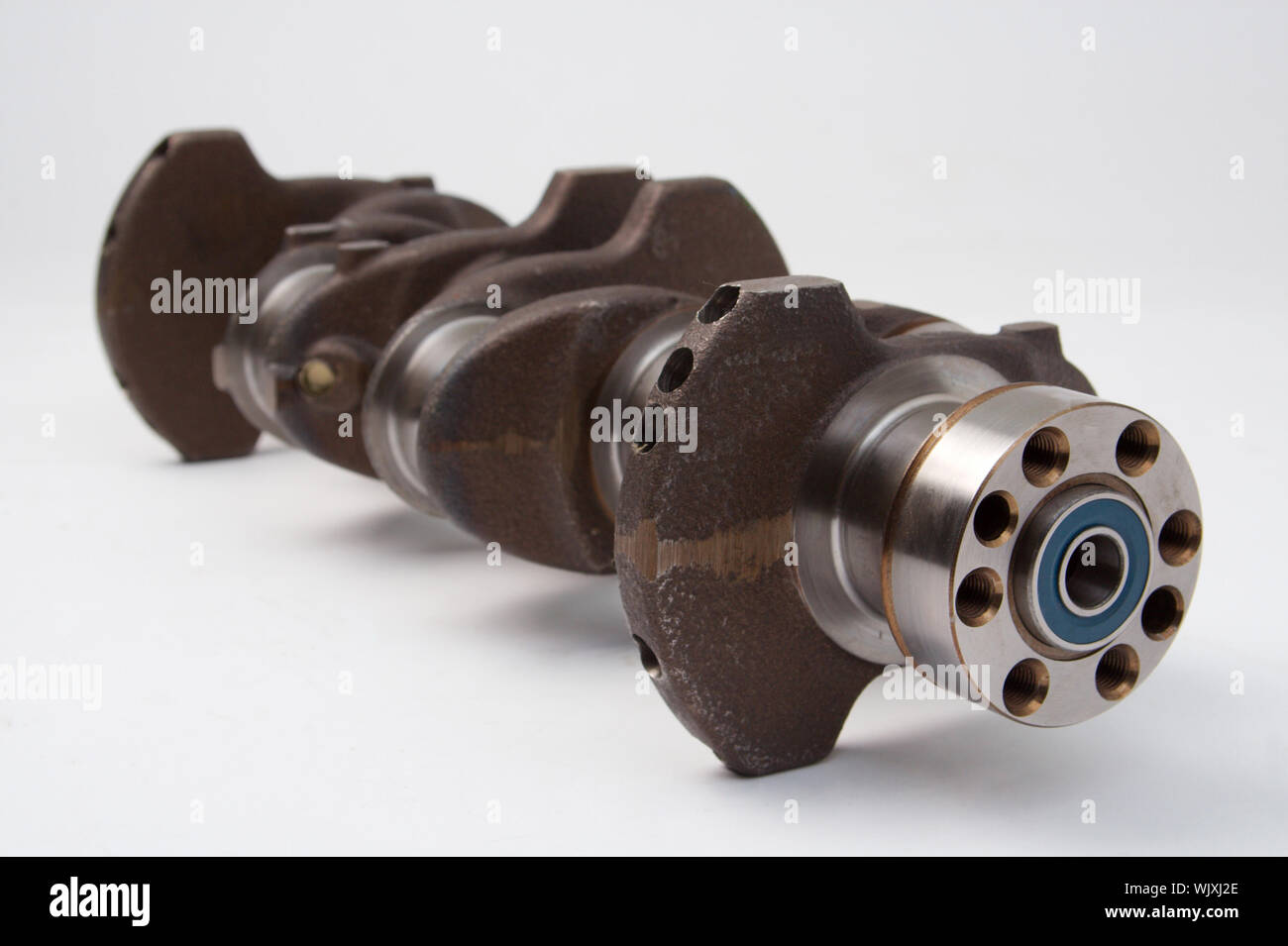 The design of a cranked shaft of the engine influences capacity ...