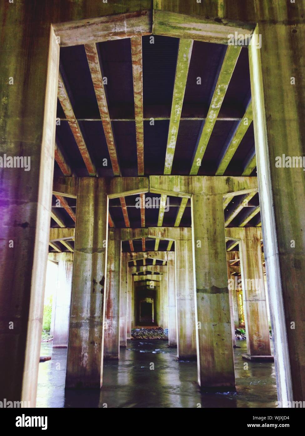 Bridge Underside Below High Resolution Stock Photography and Images - Alamy