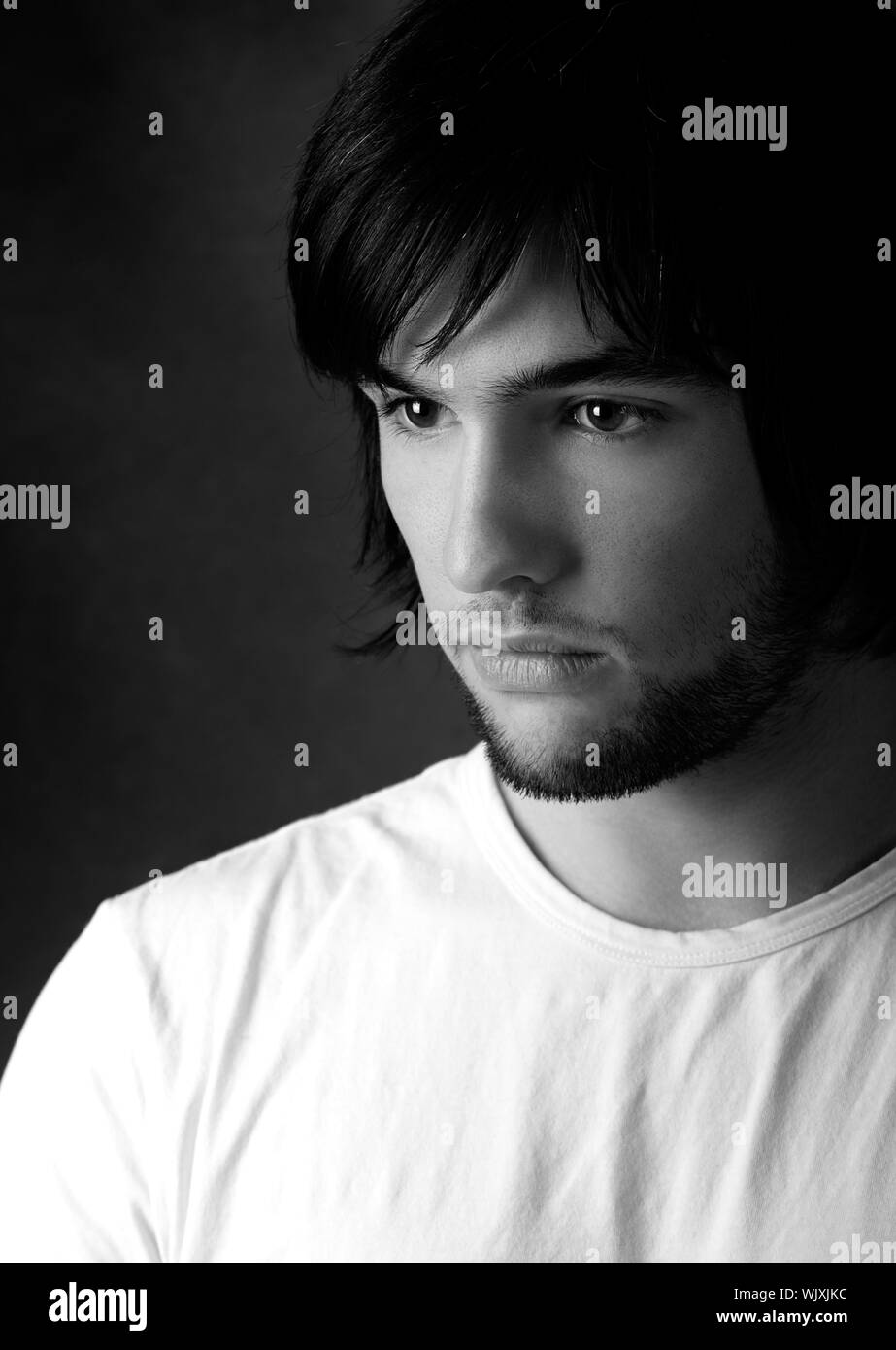 Picture of Good looking young man portrait Stock Photo - Alamy