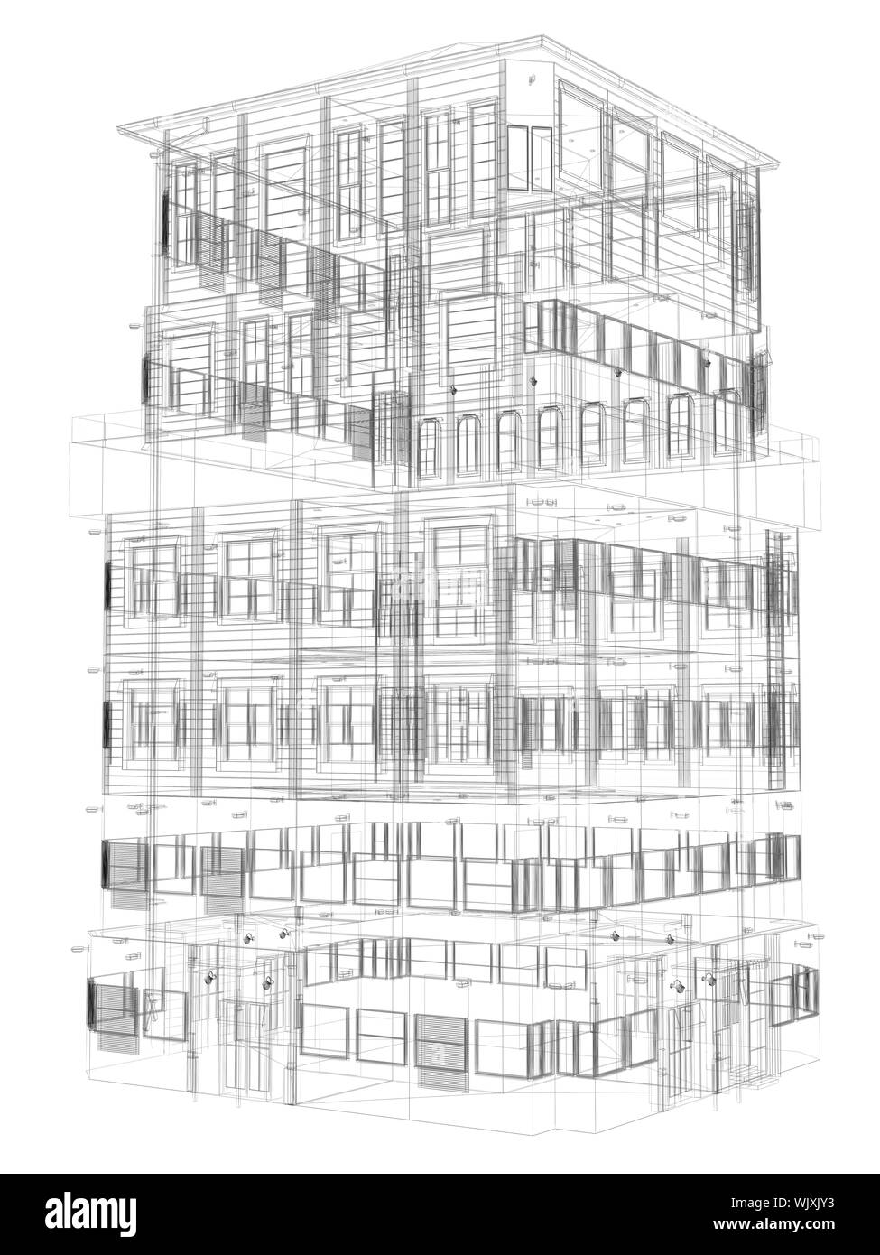 Schematic Site Plan Cut Out Stock Images & Pictures - Alamy
