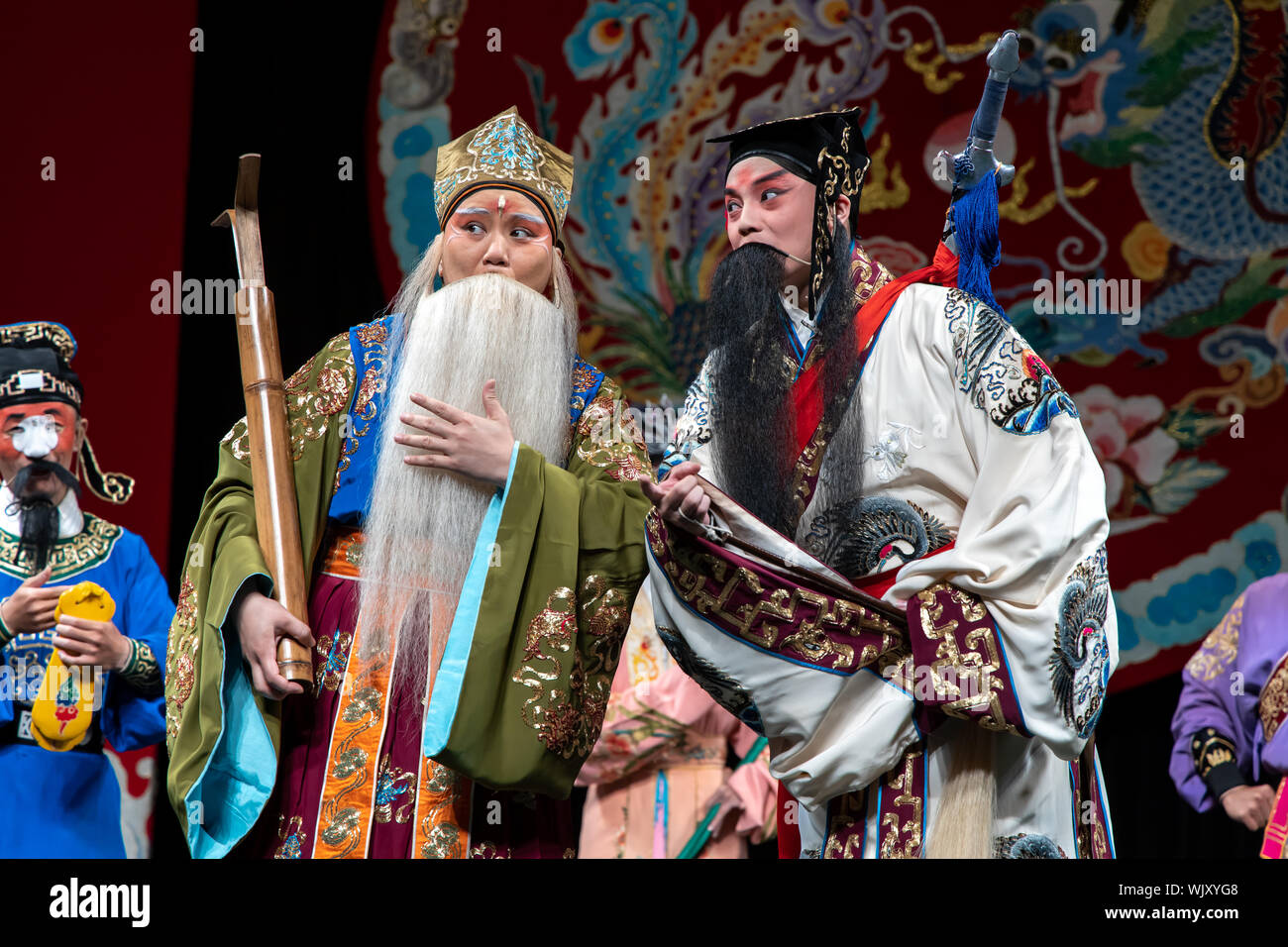 Aug 23,2019 Actor of the TaipeiEYE perform Legend of Eight Immortals ...