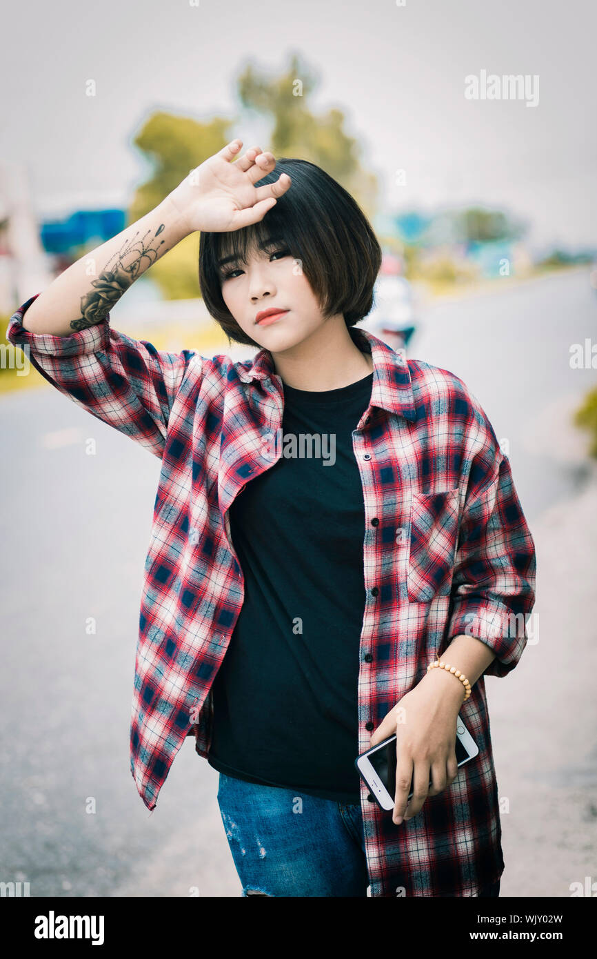 Beautiful girl single bride alone sad Stock Photo - Alamy