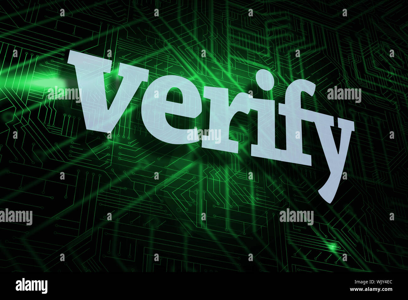 Verify word hi-res stock photography and images - Alamy