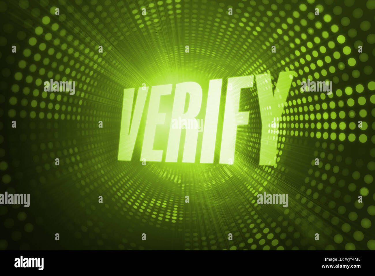 Verify word hi-res stock photography and images - Alamy