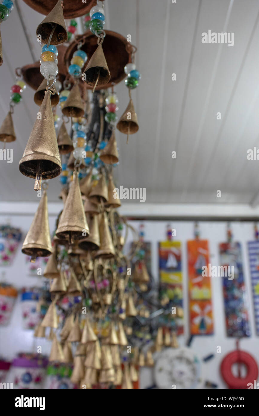 Decorative heart illustration and ornaments in gold color. The bottom ...